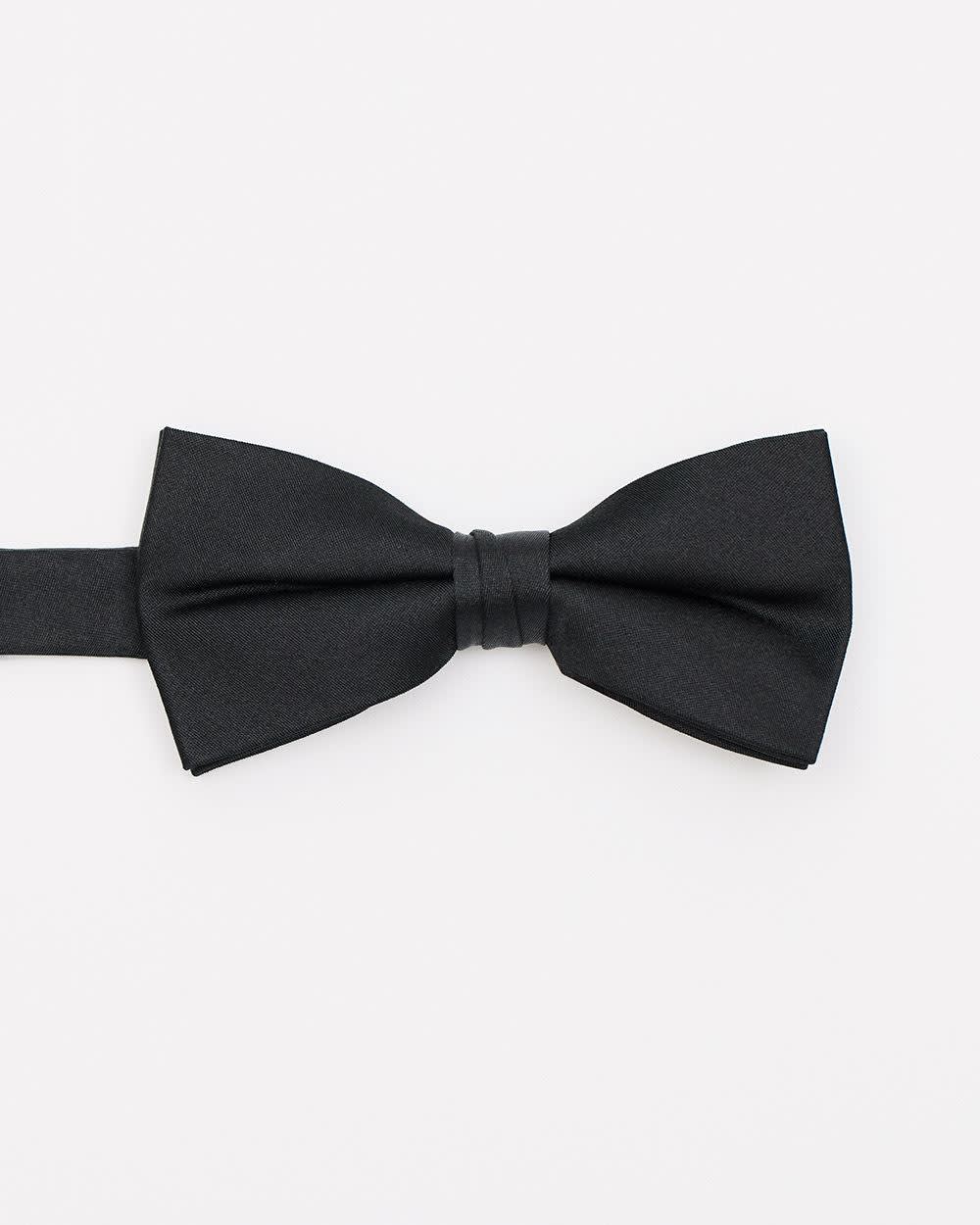 Noeud Papillon Uni en Soie Iridescente | RW&CO.