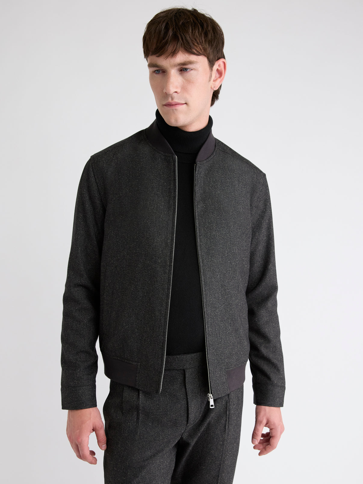 Tweed Bomber Jacket | RW&CO.