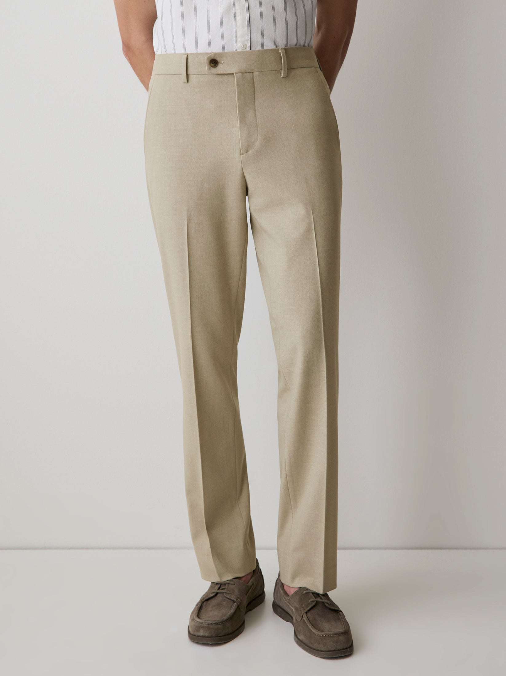 Pantalon habillé tissé coupe texturée pour hommes – RW&CO