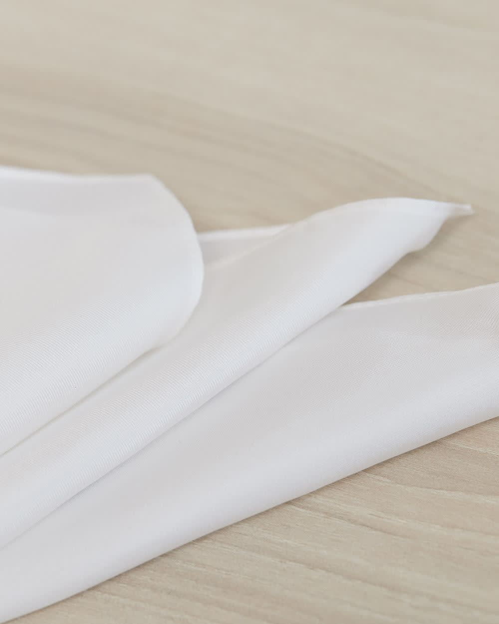 Mouchoir de poche blanc classique | RW&CO.