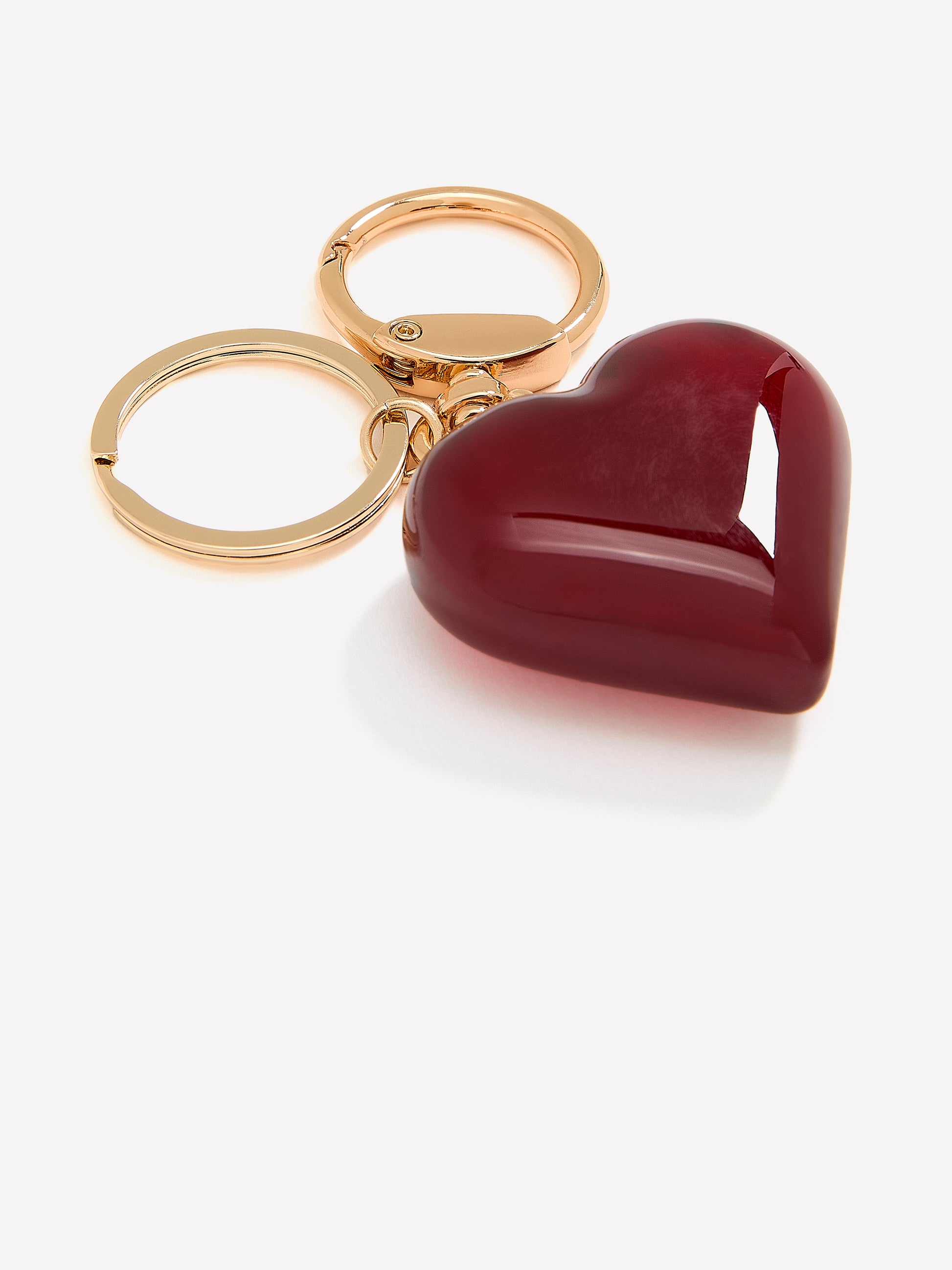 Women’s Red Heart Bag Charm Keychain Accessory – RW&CO