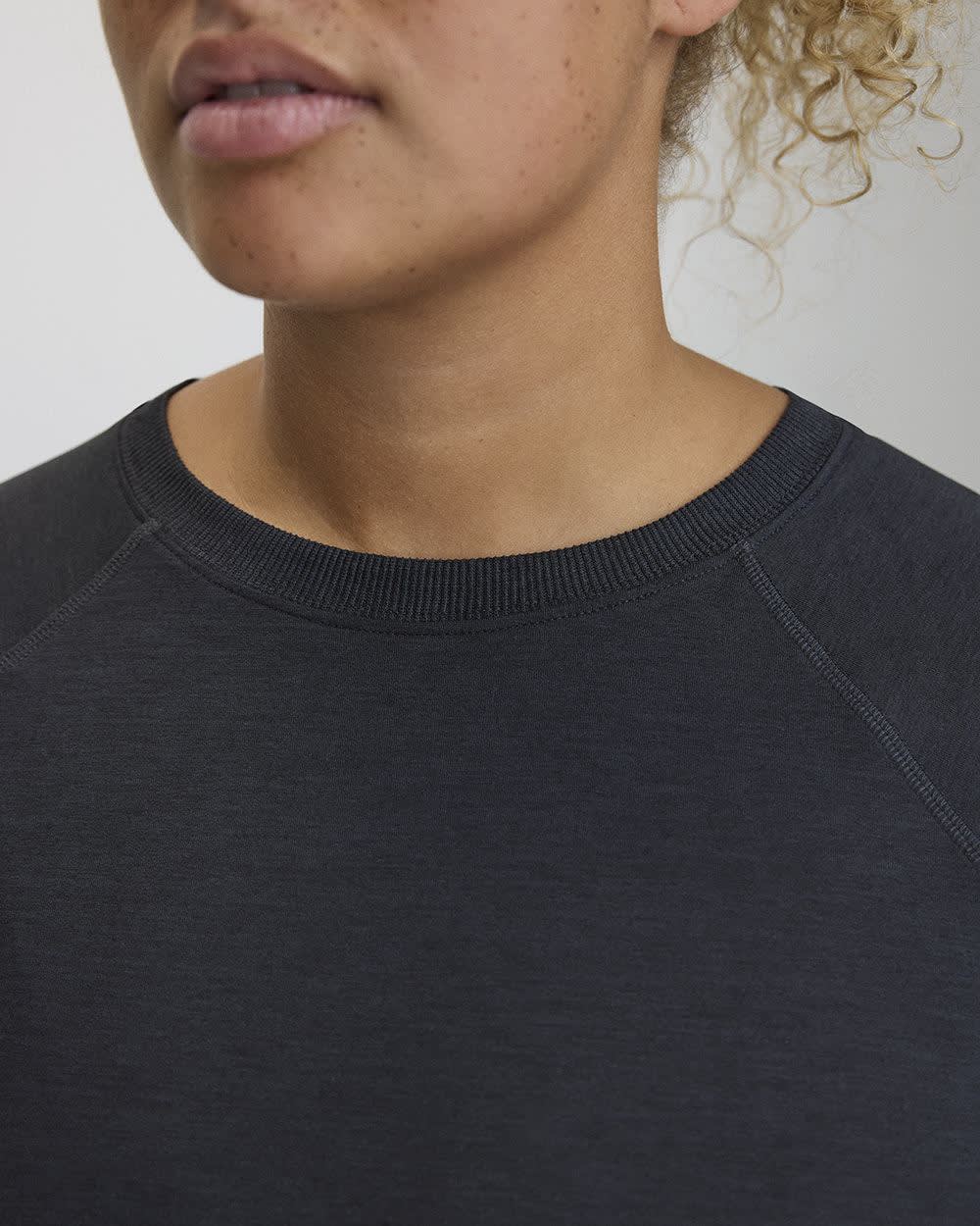 Long-Sleeve Crew-Neck Pullover - Dry-Lux (R) Hyba Essentials | Regular | Reitmans