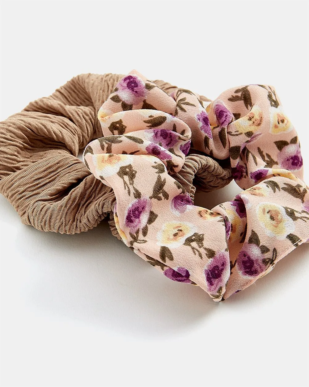 Texture and Print Scrunchies - Pack of 2 | RW&CO.
