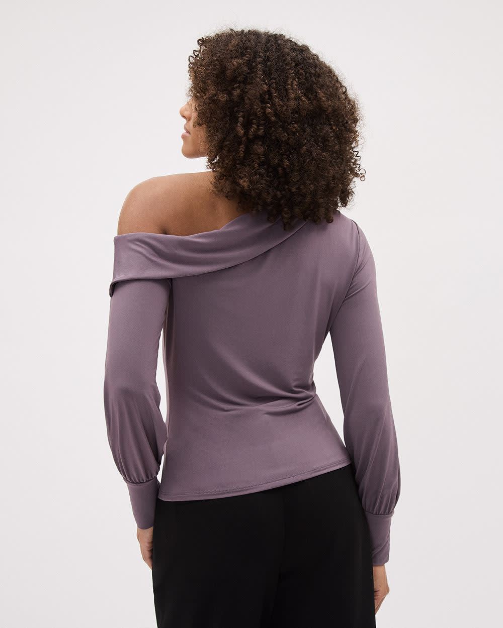 Long-Sleeve Off-The-Shoulder Top | RW&CO.