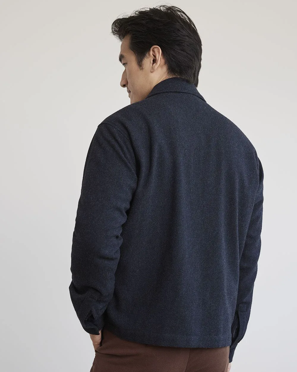 Solid Shacket with Chest Pockets | RW&CO.