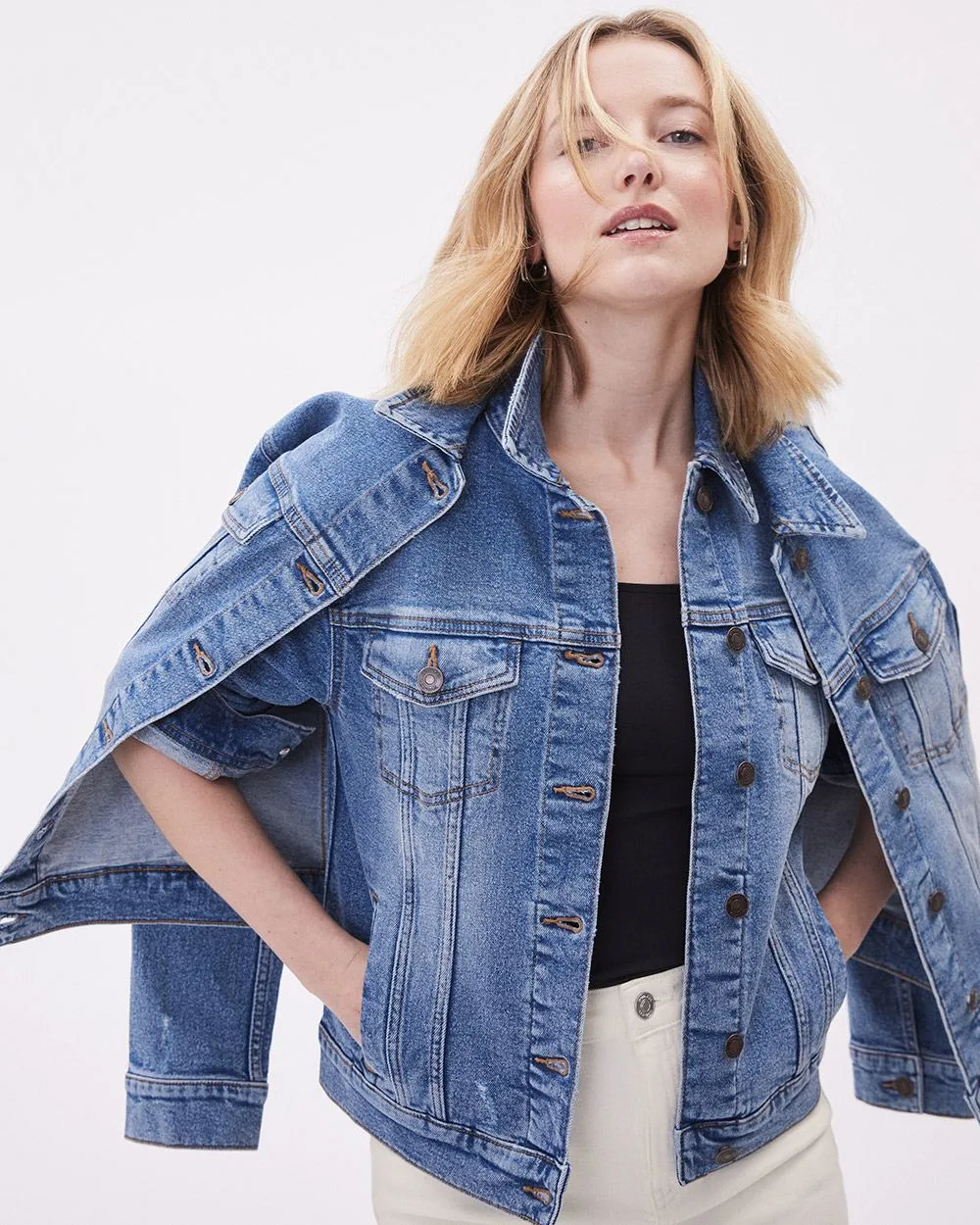 Oversized Denim Jacket | RW&CO.