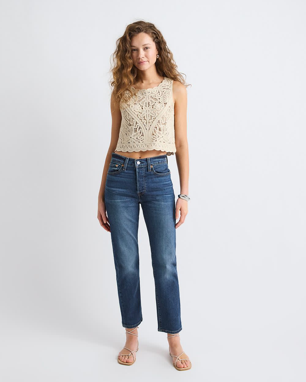 Wedgie Straight-Leg Cropped Jeans - Levi's | RW&CO.