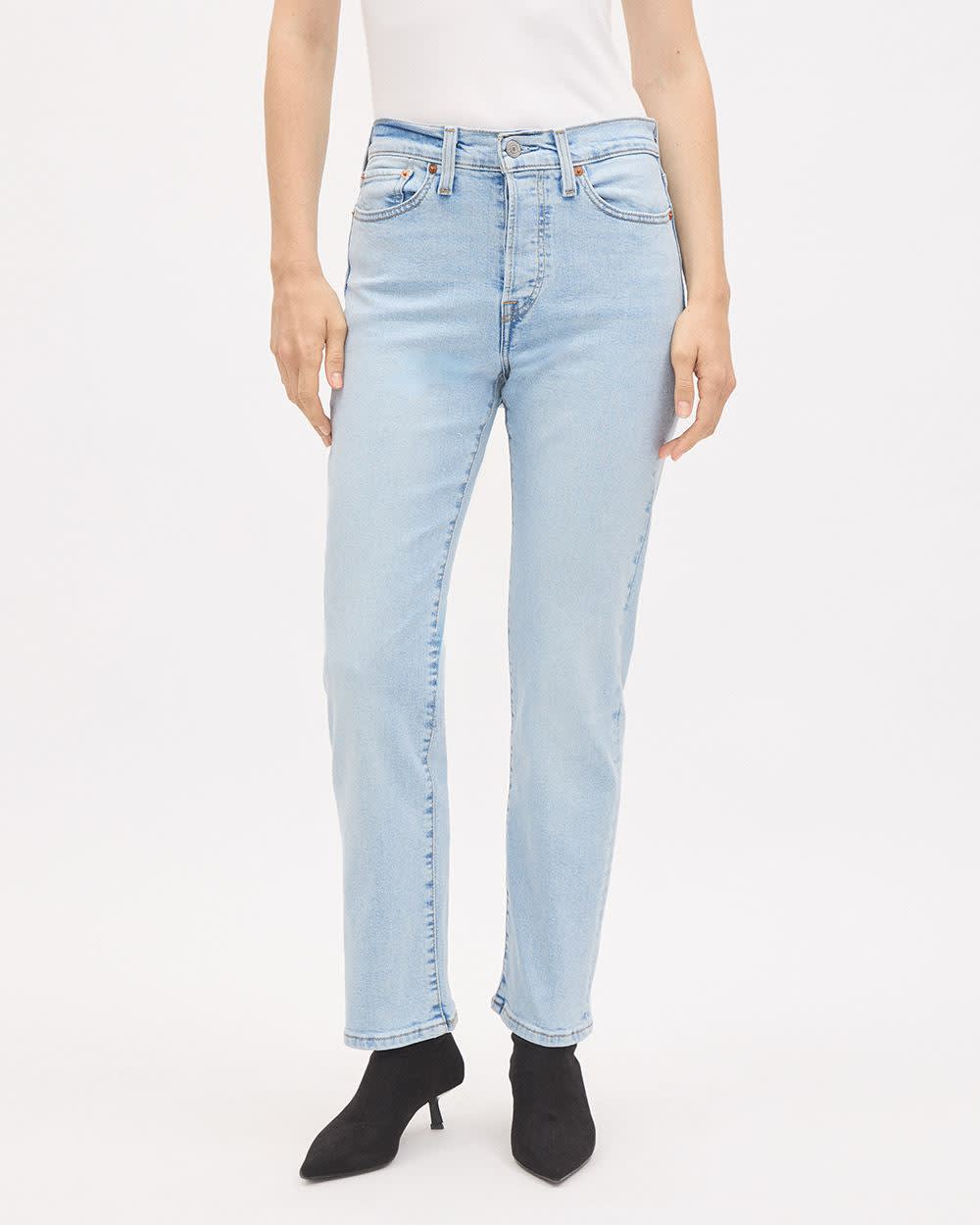 Wedgie Straight-Leg Cropped Jeans - Levi's | RW&CO.