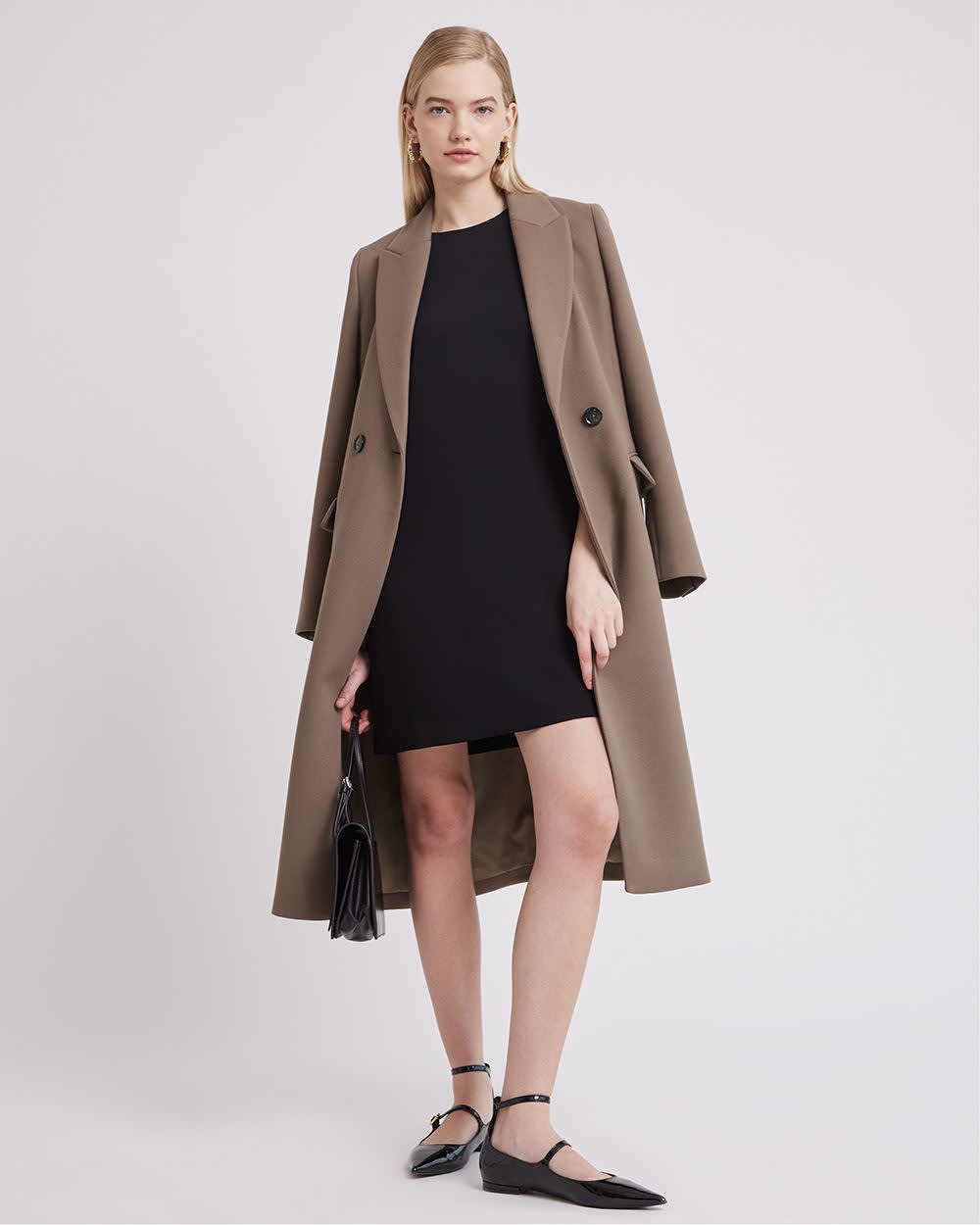 Robe Droite Sans Manches à Col Rond | RW&CO.